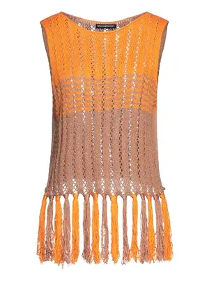 BIANCOGHIACCIO BIANCOGHIACCIO Sleeveless Sweater Orange