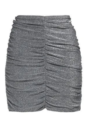 GAËLLE PARIS Mini Skirt - Silver