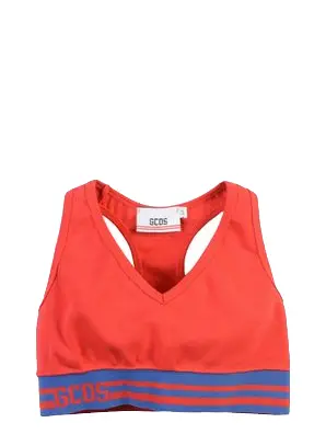 Gcds Woman Top Pink Size Xs Cotton, Polyester Red