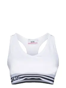 Gcds Woman Top Pink Size Xs Cotton, Polyester White