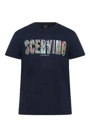 Ermanno Scervino T-shirt Size Cotton, Elastane - Blue
