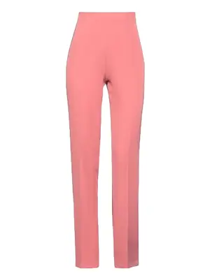BOUTIQUE DE LA FEMME Tapered Leg Trousers - Pastel Pink