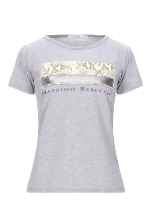 MR MASSIMO REBECCHI Light Cotton T-Shirt Grey