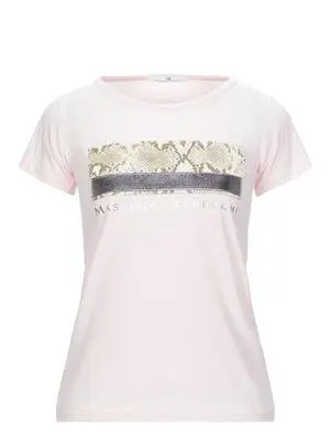 MR MASSIMO REBECCHI Light Cotton T-Shirt Pink