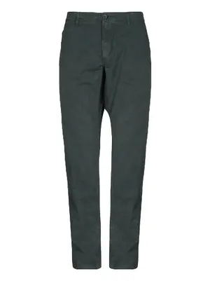NAPAPIJRI Man Pants Charcoal Size 38w-34l Cotton Dark Green