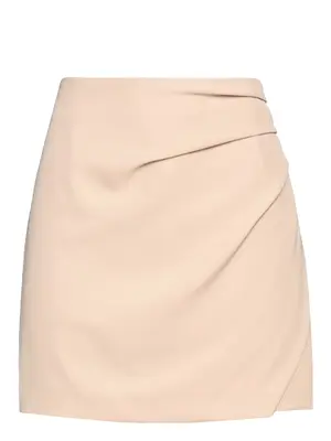 KONTATTO Mini Pencil Skirt Beige