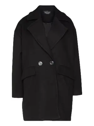 VANESSA SCOTT VANESSA SCOTT Double-Breasted Coat Black