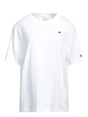 Champion T-shirt In Cotton Jersey - White