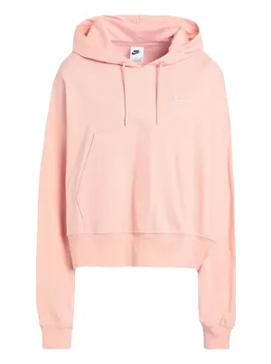 Nike Sportswear Oversized Jersey Pullover Hoodie - Pink