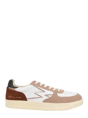 MOACONCEPT Leather Low-top Sneakers - Brown