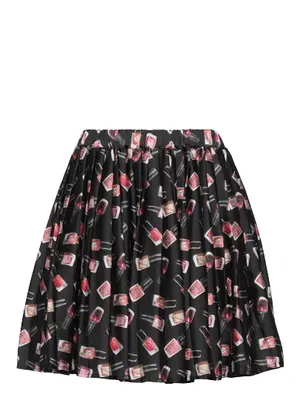 VICOLO Mini Plissé Skirt Black