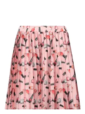 VICOLO Mini Plissé Skirt Pink
