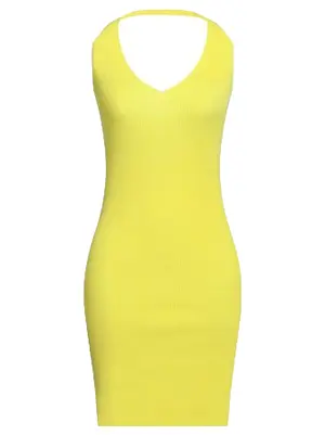 VICOLO Mini Dress Yellow