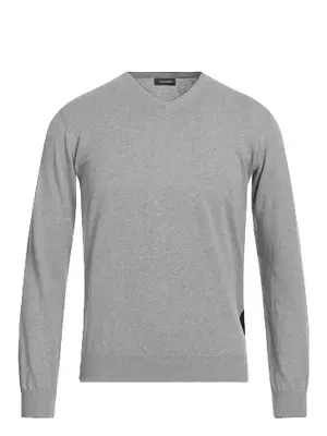 Rossopuro ROSSOPURO Man Cotton Sweater Grey