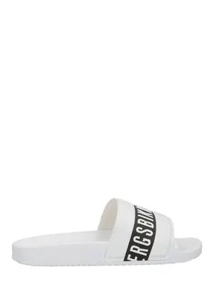 BIKKEMBERGS BIKKEMBERGS Pool Slides White