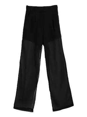 NA-KD NA-KD High-Waisted Straight-Leg Pants Black