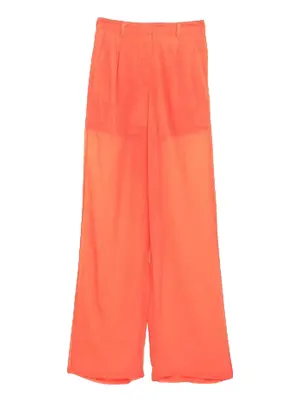 NA-KD NA-KD High-Waisted Straight-Leg Pants Orange