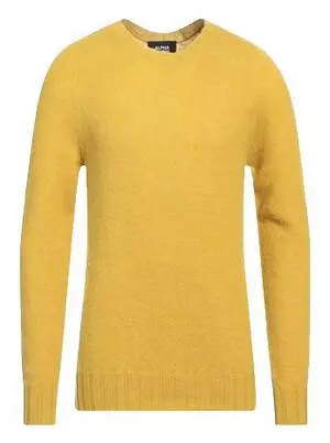 Alpha Studio Wool Sweater - Yellow