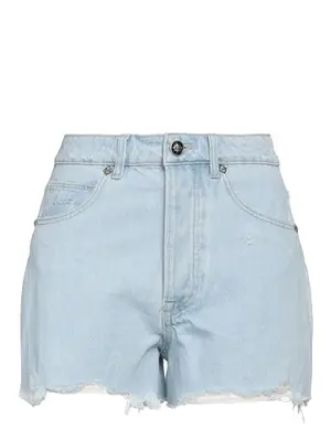 John Richmond Denim Hot Pants - Blue