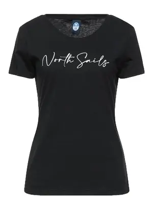 NORTH SAILS Logo-print Cotton T-shirt - Black