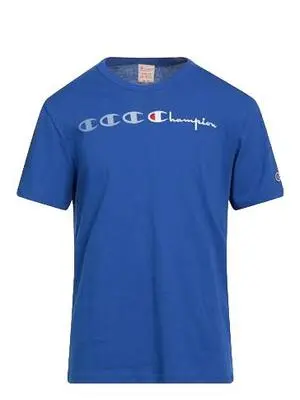 Champion T-shirt Size Cotton - Blue