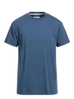 BIKKEMBERGS T-shirt Size Cotton, Elastane, Polyester - Blue