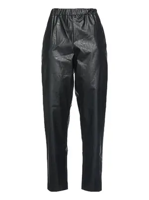 SUOLI Solid Straight-leg Pants - Black