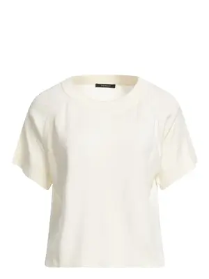 BELLWOOD BELLWOOD Knitted Short Sleeve Top Ivory