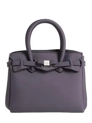 Save My Bag Handbag In Polyamide And Elastane - Purple
