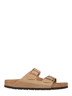BIRKENSTOCK BIRKENSTOCK Soft Leather Sandals With Buckle Fastening Beige