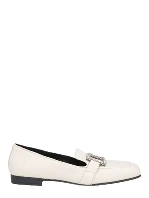 NILA & NILA NILA & NILA Leather Loafers White