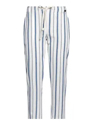 Relish Striped Chinos - Off White