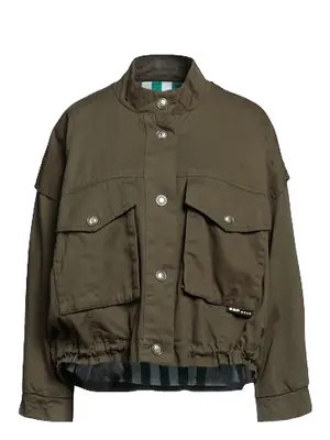 OOF WEAR Cotton Twill Jacket Green