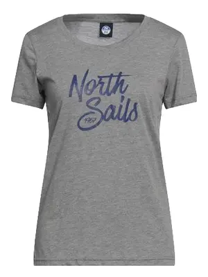 NORTH SAILS Logo-print Cotton T-shirt - Grey