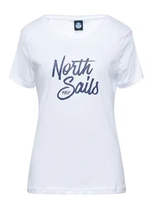 NORTH SAILS Logo-print Cotton T-shirt - White