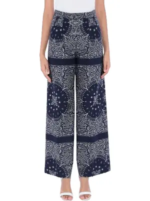 ÉTUDES STUDIO Tudes Paisley-print Straight-leg Pants - Blue