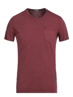 DANIEL RAY Man T-shirt Burgundy Size S Cotton Burgundy