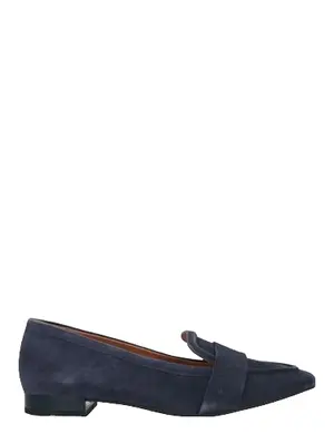 Geox Soft Leather Loafers Blue
