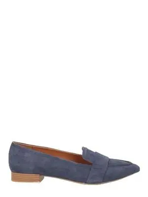 Geox Soft Leather Loafers - Navy