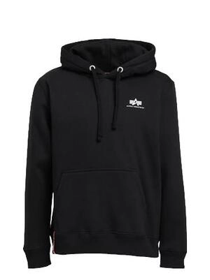 Alpha Industries Sweatshirt Size Cotton, Polyester - Black