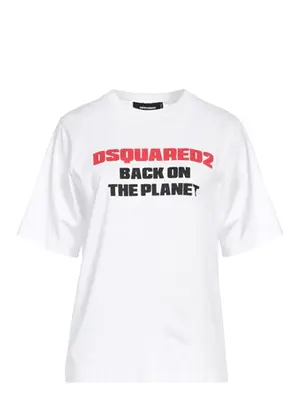Dsquared2 DSQUARED2 Printed T-Shirt White