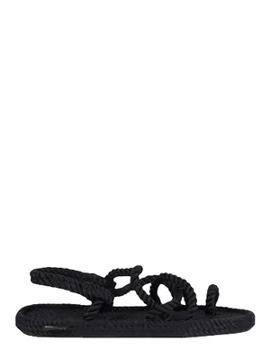 BOHONOMAD Thong Sandals Black