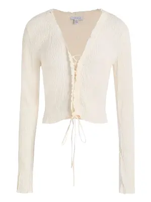 Topshop Woven Top - White