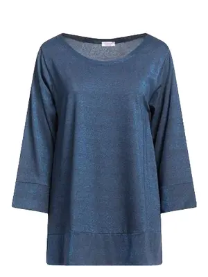 Rossopuro Jersey T-Shirt With 3/4 Sleeves Blue