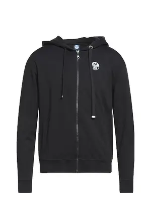 NORTH SAILS Hooded Piqué Sweatshirt - Black