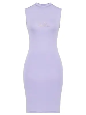 MANGANO Mini Bodycon Dress Purple