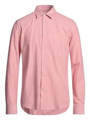 BORSA Per Rione Fontana Man Shirt Pink Size L Cotton Pink