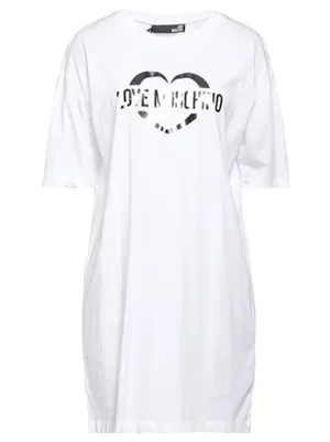 Moschino Mini T-shirt Dress - White