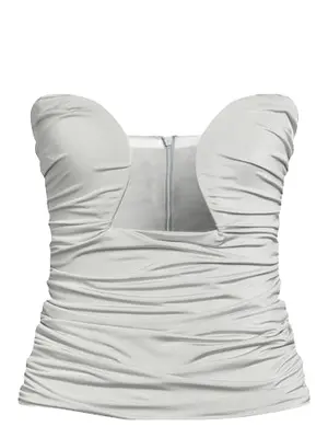 VICOLO VICOLO Tube Top Grey