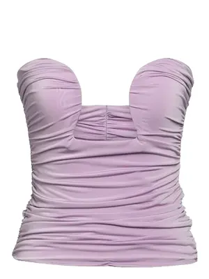 VICOLO VICOLO Tube Top Purple
